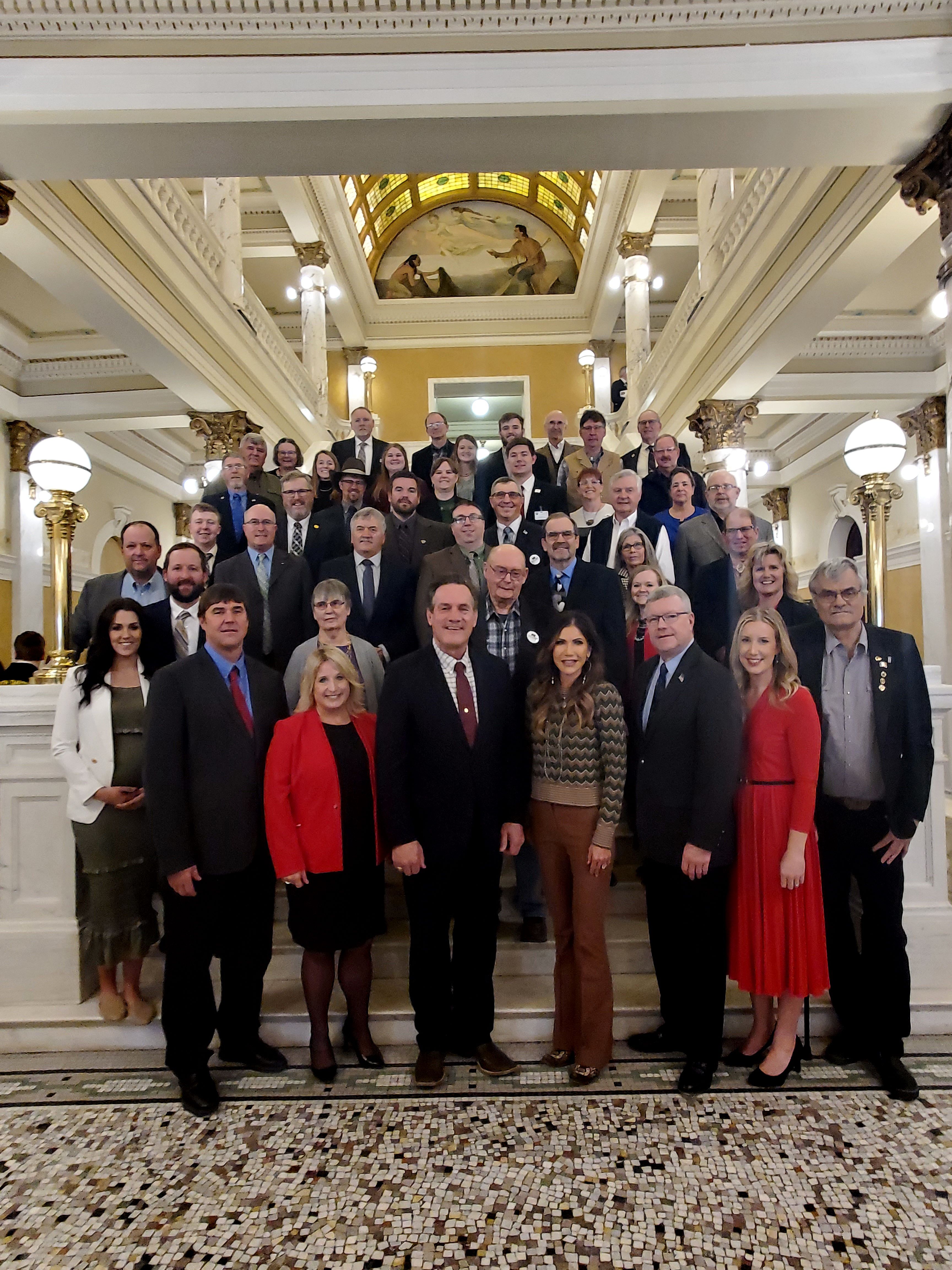 SDFB Members Hold Day at the Capitol in Pierre